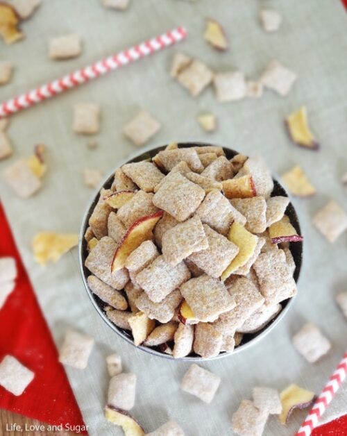 Caramel Apple Puppy Chow | Quick and Easy No Bake Dessert