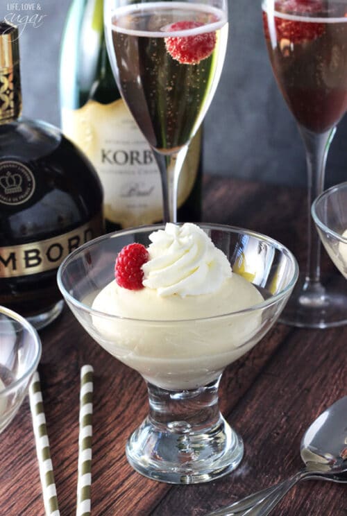Champagne Mousse Recipe | Easy No Bake Dessert Recipe