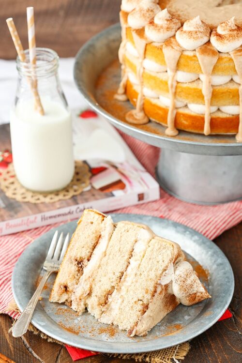 Cinnamon Roll Layer Cake | The Best Cinnamon Cake Recipe