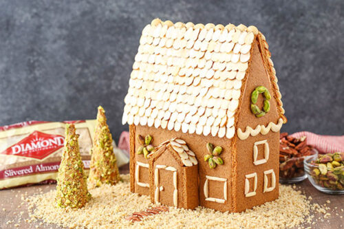 Nutty Gingerbread House Recipe | How To Make A Gingerbread House
