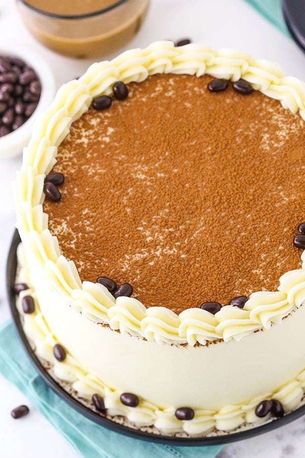 Tiramisu Layer Cake - Your Favorite Italian Dessert in Cake Form!