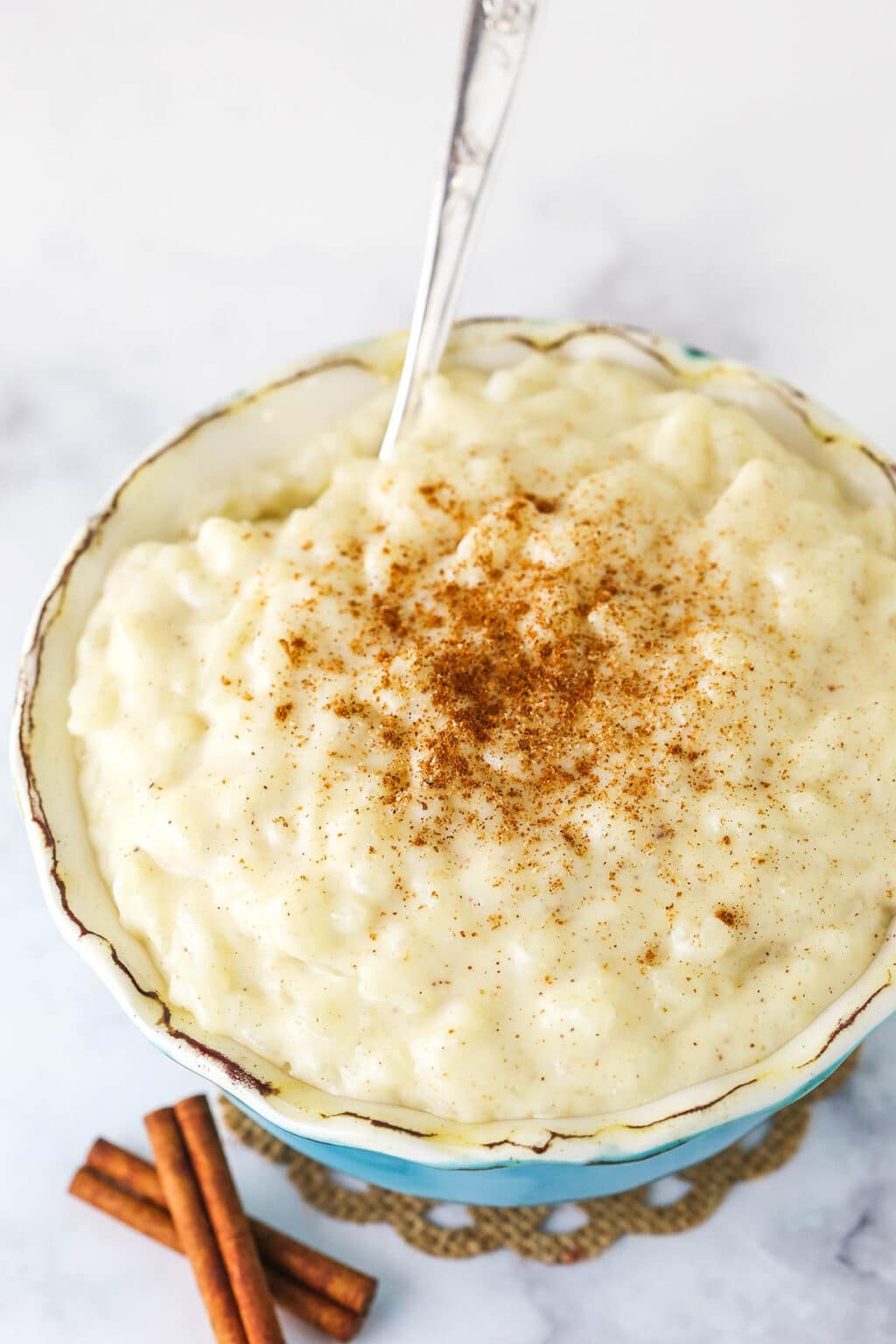 Easy Rice Pudding Recipe | Life Love and Sugar