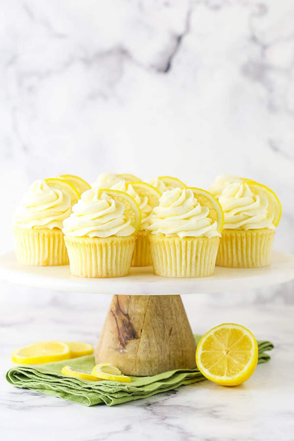 Easy Lemon Cupcakes with Lemon Buttercream | Life Love & Sugar