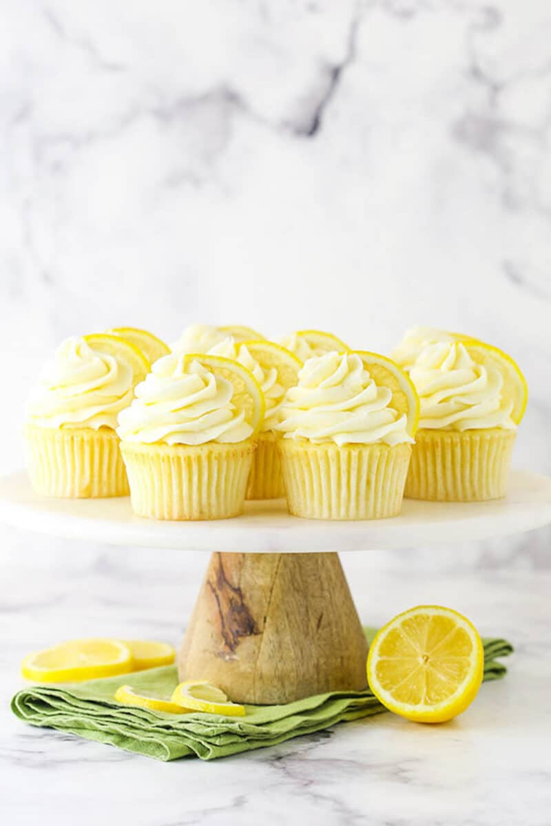 Easy Lemon Cupcakes with Lemon Buttercream | Life Love & Sugar