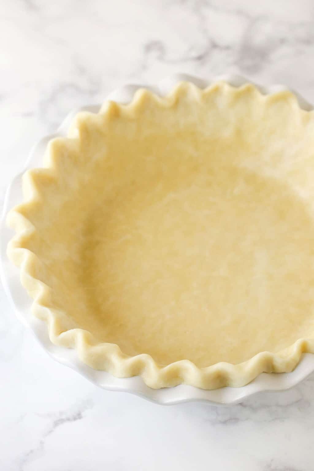 Flaky All-Butter Pie Crust (Easy Method!) | Life Love and Sugar