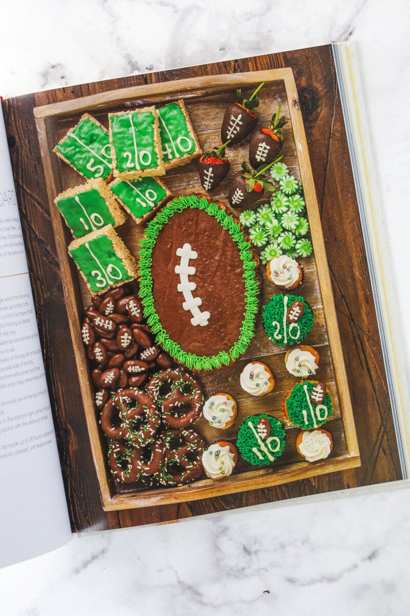 Football Game Day Dessert Board - Life Love and Sugar