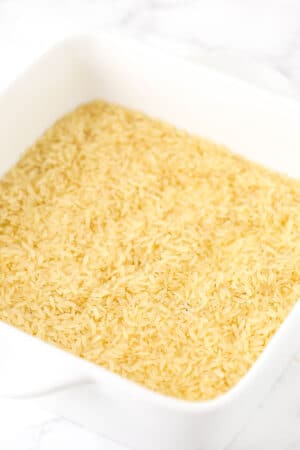 Super Easy Oven-Baked Butter Rice | Life Love & Sugar