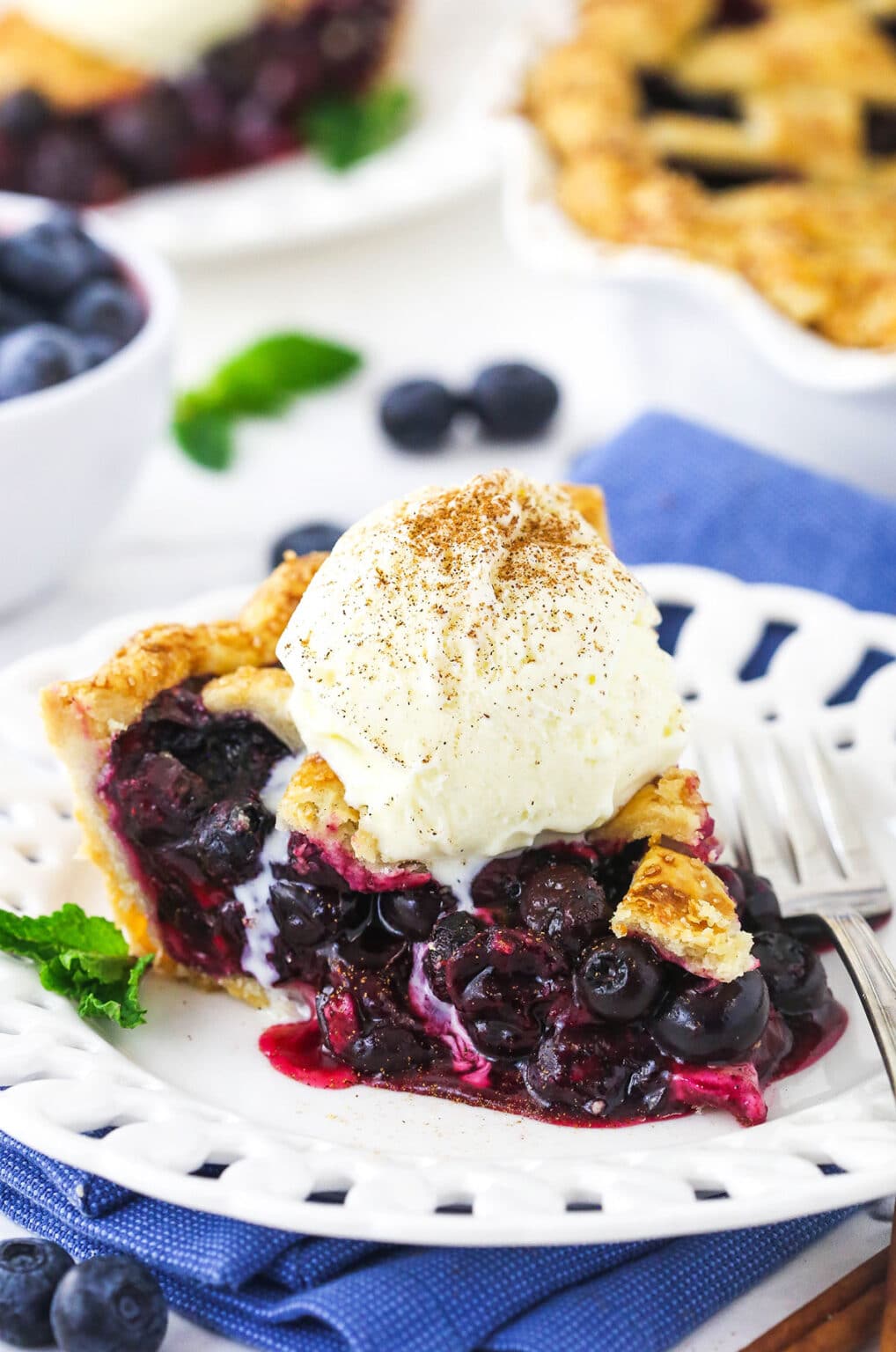 The Best Blueberry Pie Recipe | Life Love & Sugar