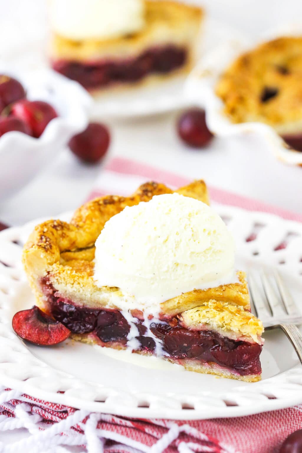 Easy Cherry Pie Recipe | Life Love & Sugar
