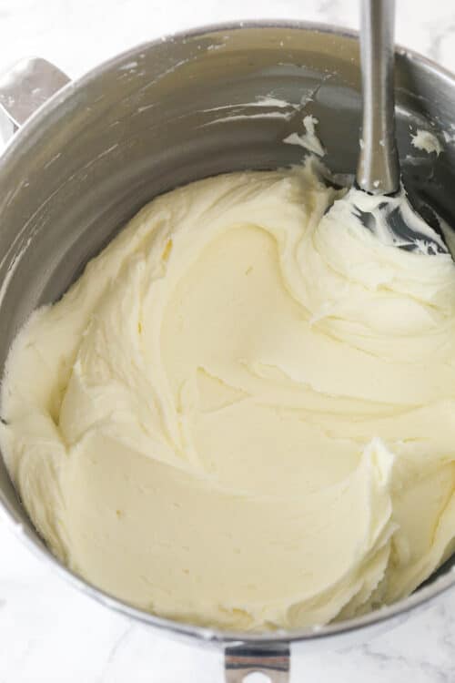 Light and Fluffy White Cake with Whipped Frosting | Life Love & Sugar