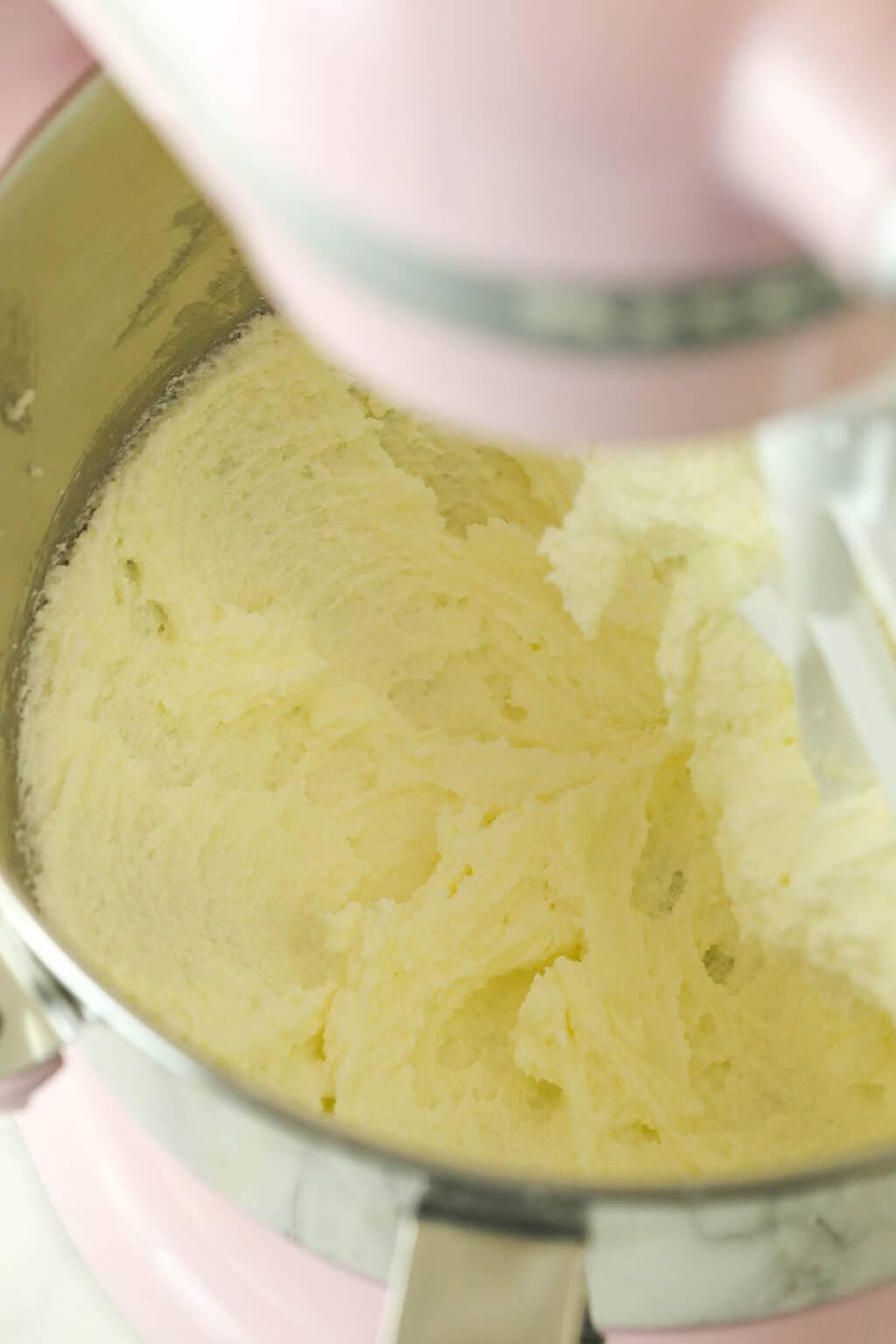 Light and Fluffy White Cake with Whipped Frosting | Life Love & Sugar