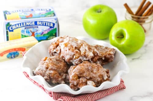 Easy Apple Fritters Recipe | Life Love & Sugar