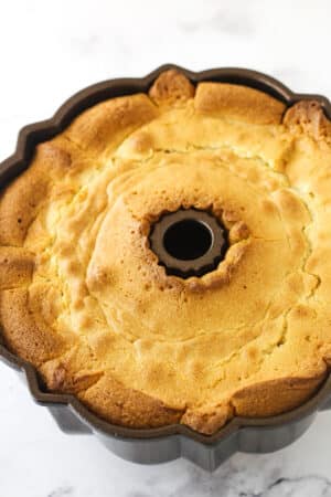 Moist Cream Cheese Pound Cake | Life Love & Sugar