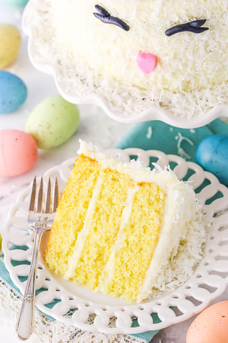 Easy Easter Bunny Cake Recipe | Life, Love and Sugar