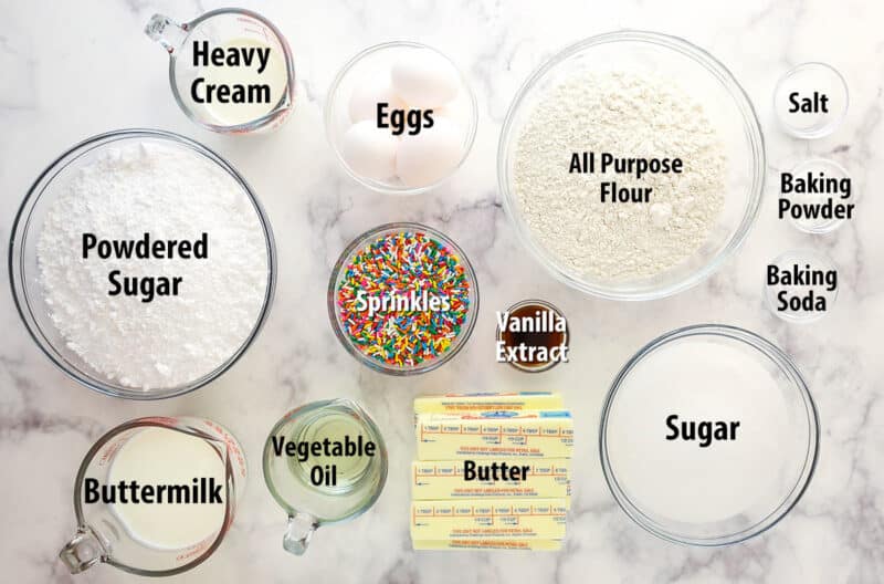 Funfetti Cake | Life, Love and Sugar