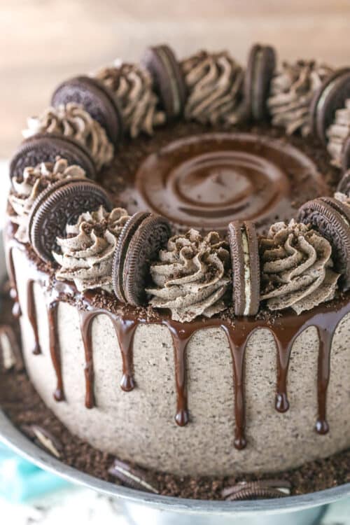 Easy Chocolate Oreo Cake | Life Love and Sugar