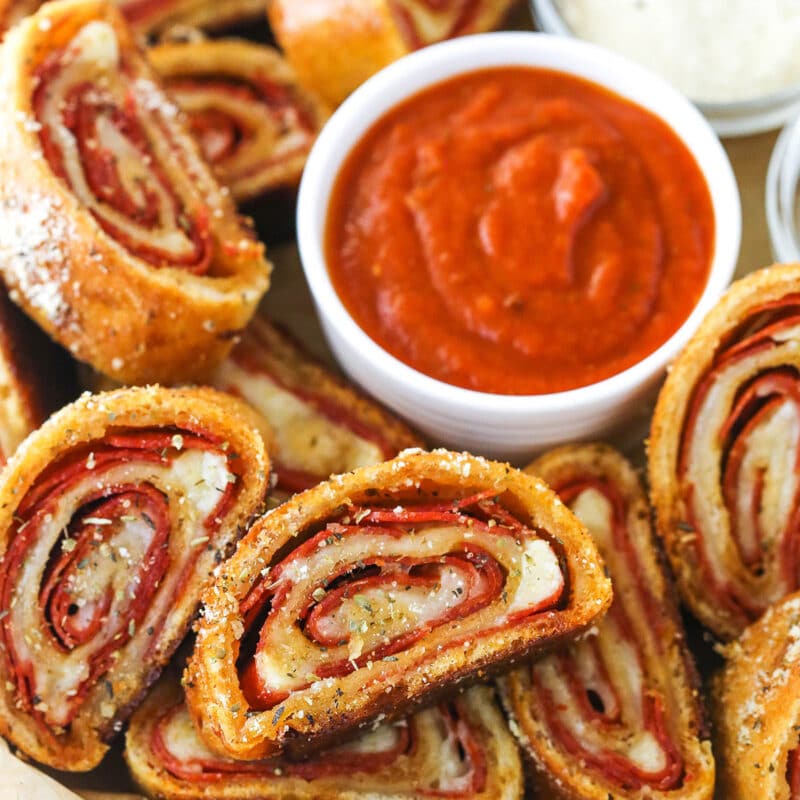 Easy Pepperoni Pizza Rolls | Life, Love and Sugar