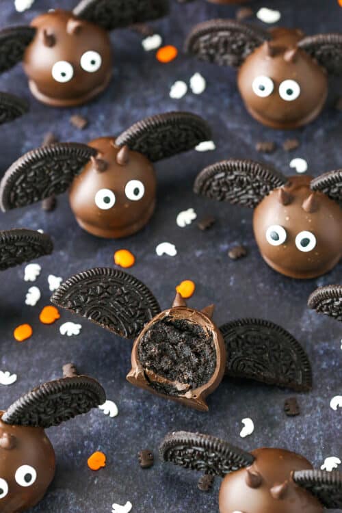 Bat Oreo Cookie Balls | Life Love and Sugar