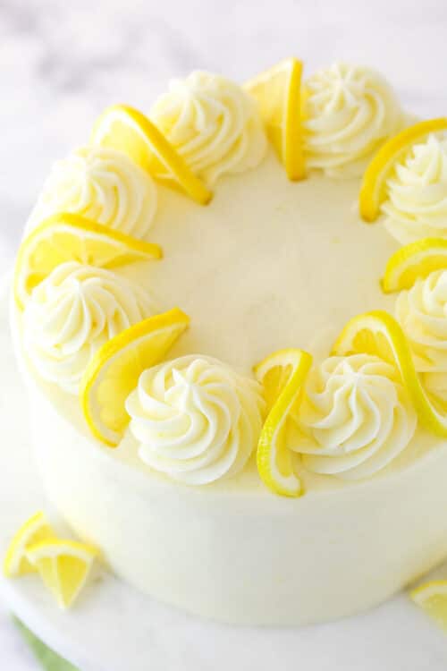Lemon Layer Cake | Life, Love and Sugar