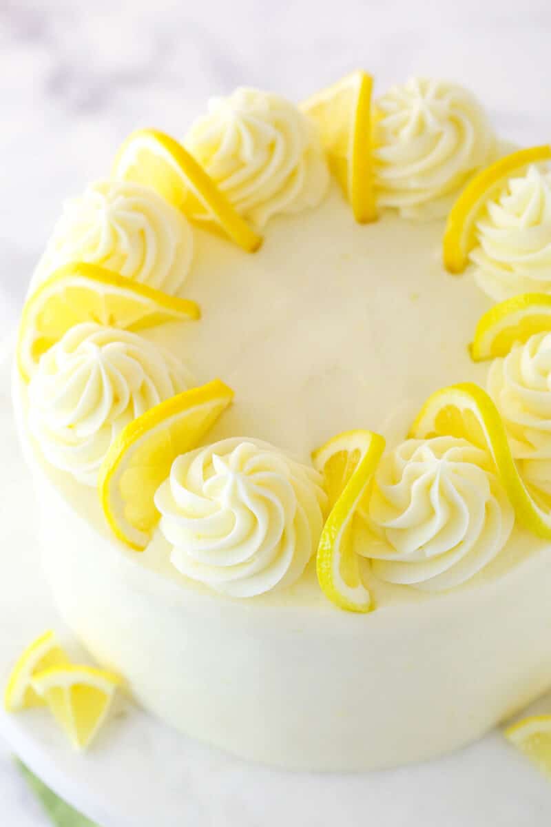 Lemon Layer Cake | Life, Love and Sugar
