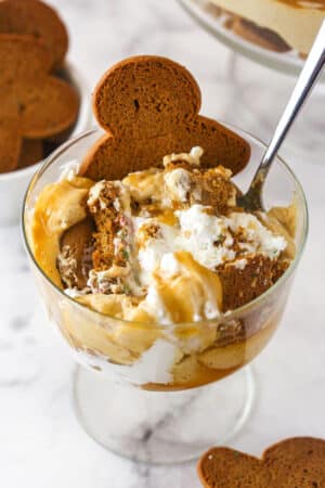 Gingerbread Cheesecake Trifle | No-Bake Christmas Dessert