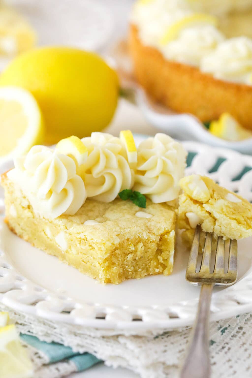 Lemon Cookie Cake | Life, Love and Sugar