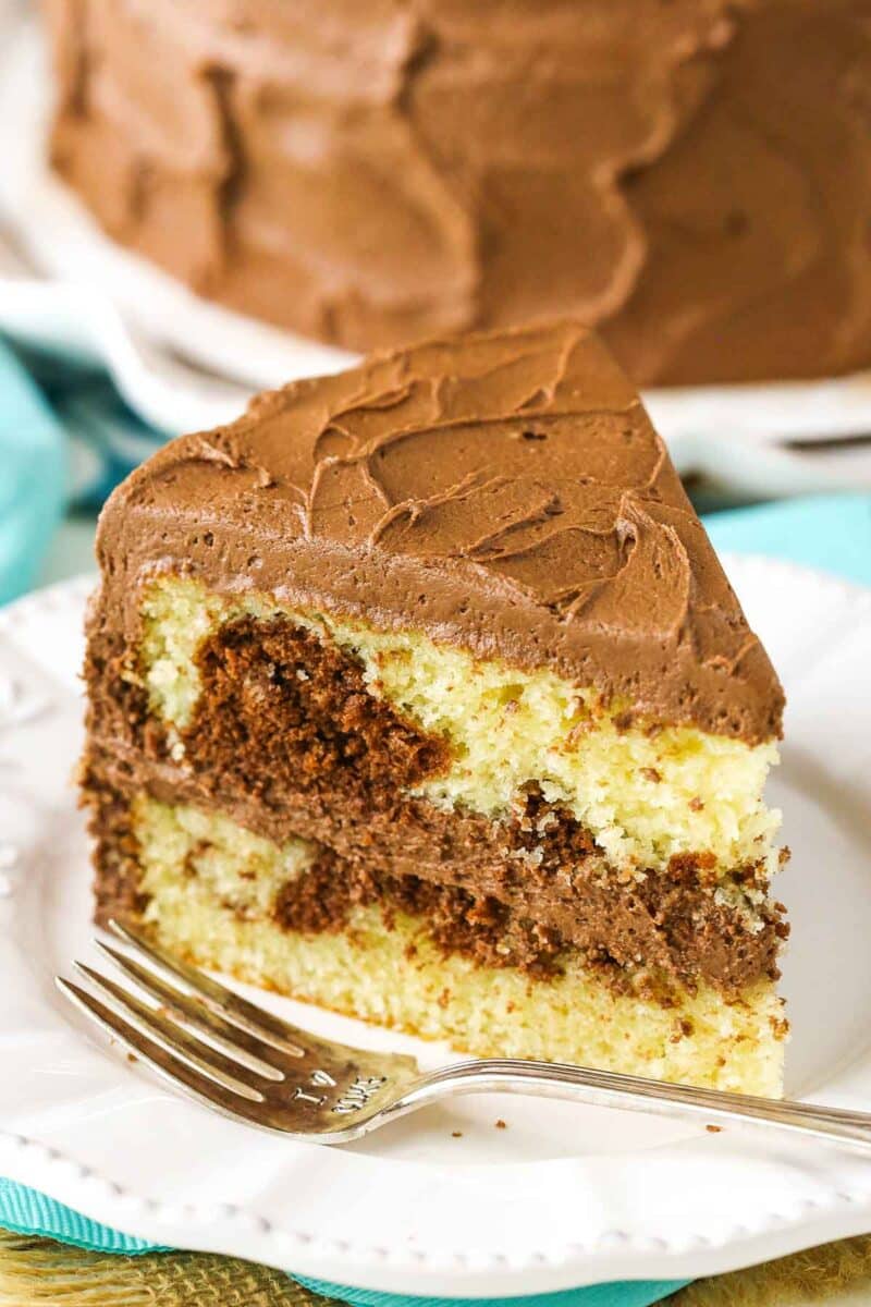 Easy Marble Cake Recipe | Life, Love and Sugar