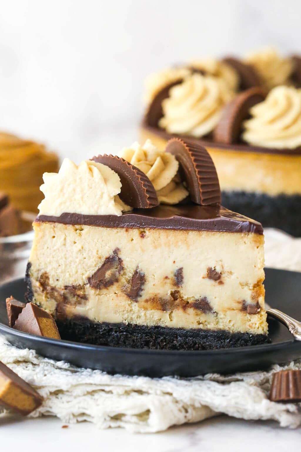 Reese's Cheesecake l Life Love and Sugar