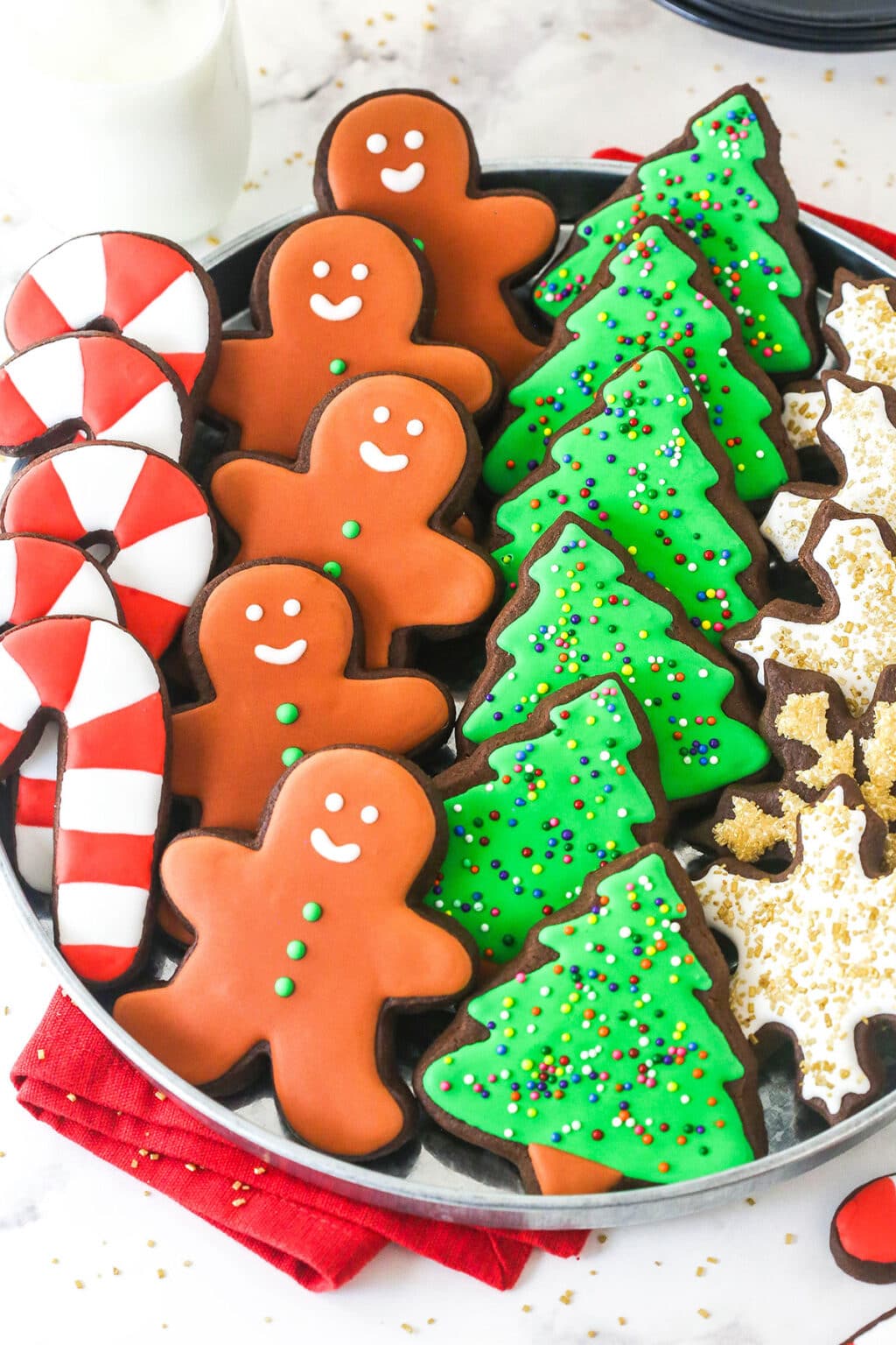 Chocolate Cut Out Cookies l Life Love and Sugar