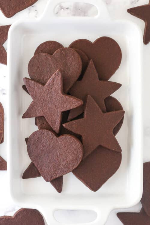Chocolate Cut Out Cookies l Life Love and Sugar
