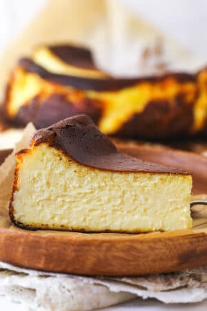 Burnt Basque Cheesecake | Life, Love and Sugar