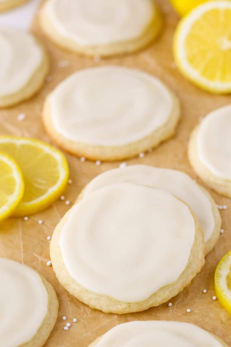 Limoncello Cookies | Easy Lemon Cookies Recipe | Life Love and Sugar