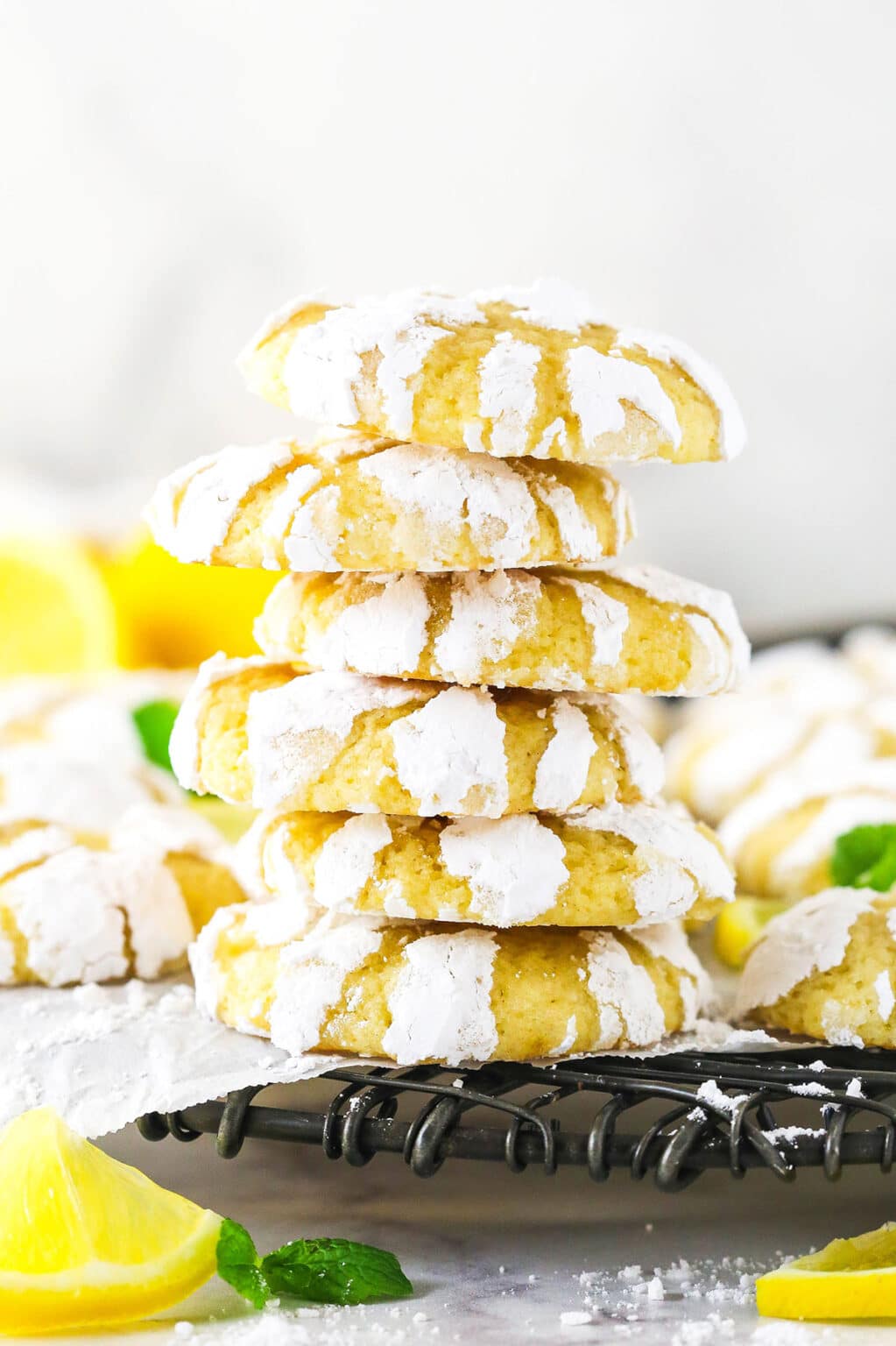 Lemon Crinkle Cookies | Life, Love and Sugar