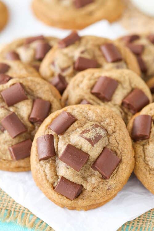 Mocha Chocolate Chunk Cookies | Life Love and Sugar