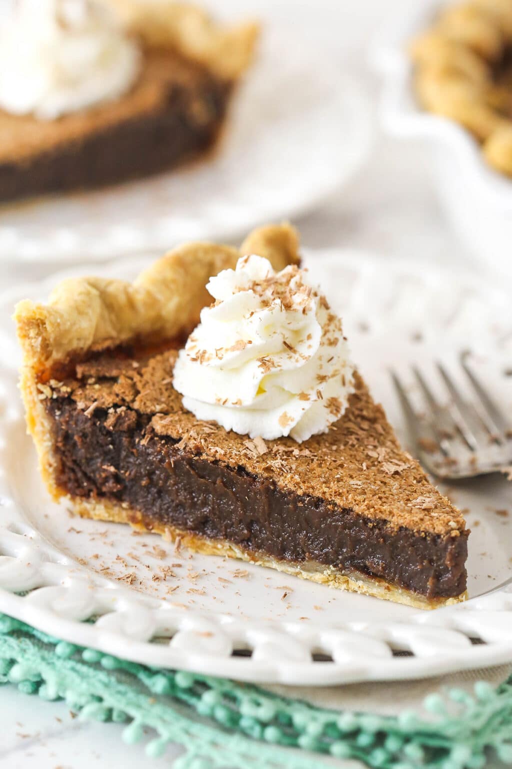 Old-School Chocolate Chess Pie | Life, Love and Sugar