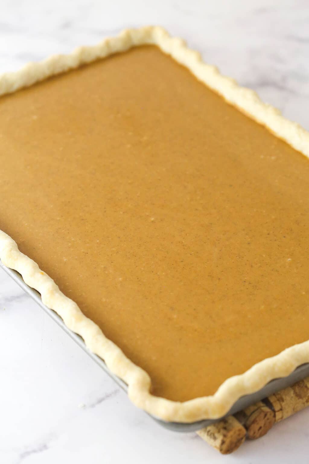 Easy Sheet Pan Pumpkin Pie | Life, Love and Sugar