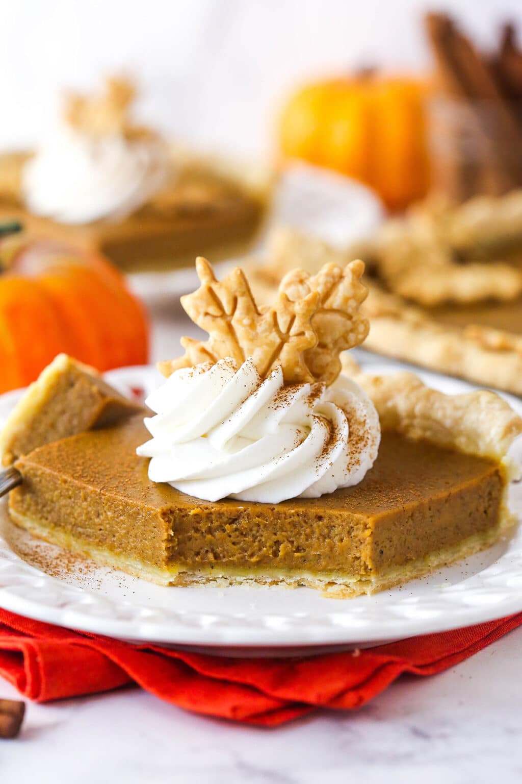 Easy Sheet Pan Pumpkin Pie | Life, Love and Sugar